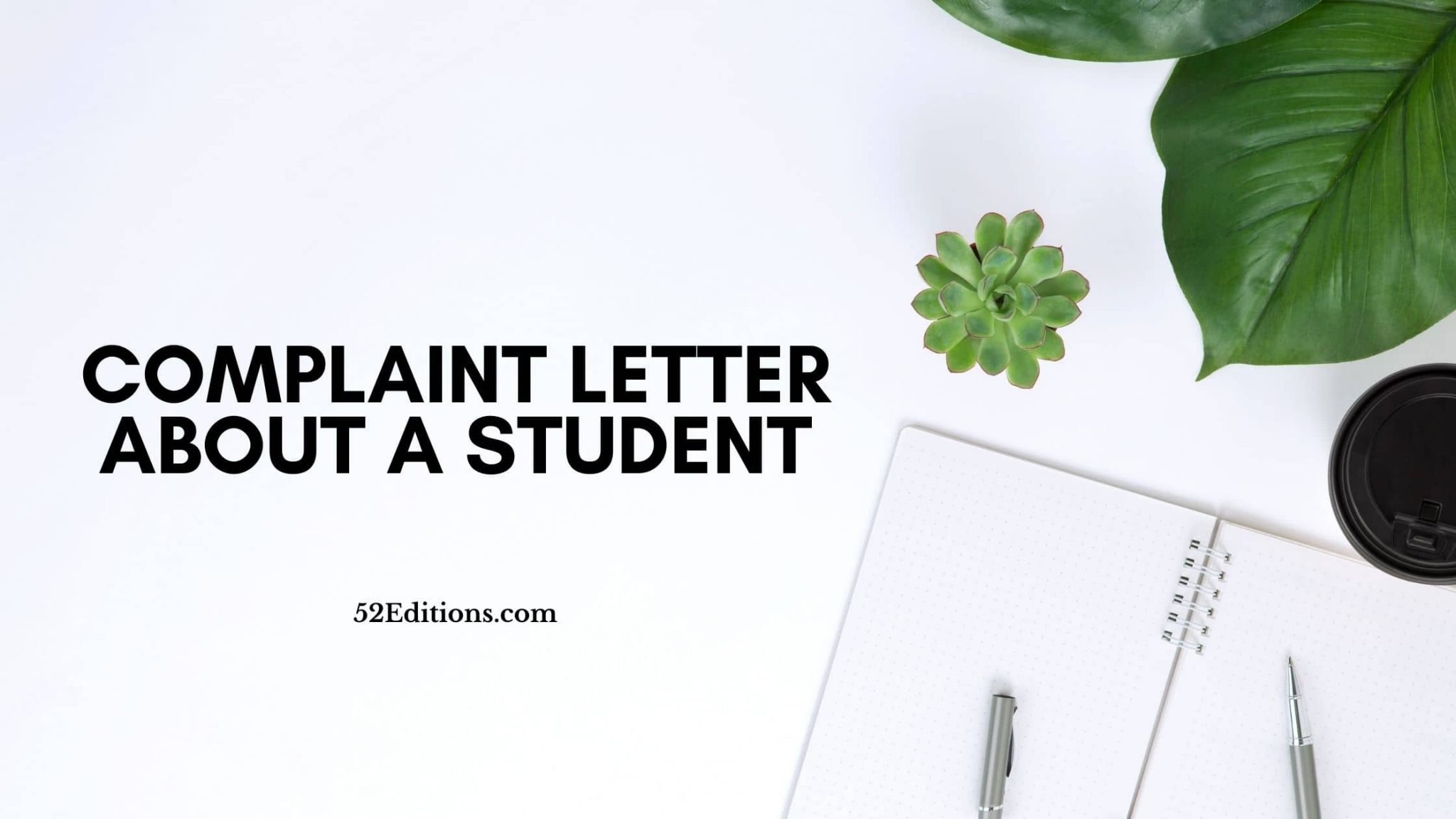 Complaint Letter About A Student (Sample) // Get FREE Letter Templates ...