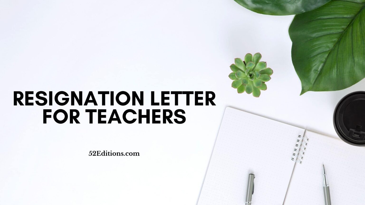 Resignation Letter For Teachers // Get FREE Letter Templates (Print or ...